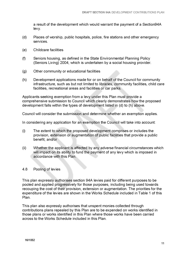 Agenda of Council Meeting - 10 October 2016