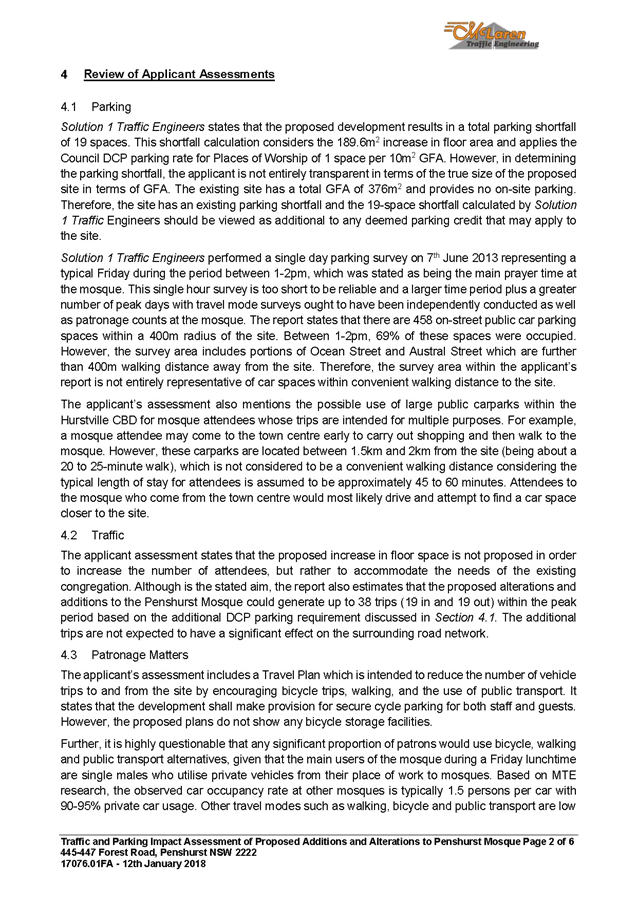 Agenda of Georges River Local Planning Panel (LPP) - 26 April 2018