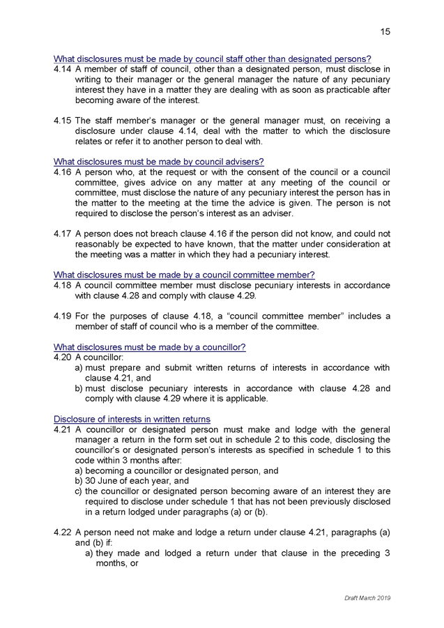 Agenda of Finance and Governance Committee - 11 March 2019