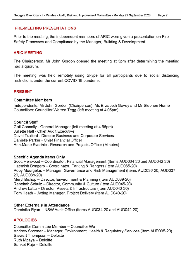 Agenda of Finance and Governance Committee - Monday, 8 March 2021